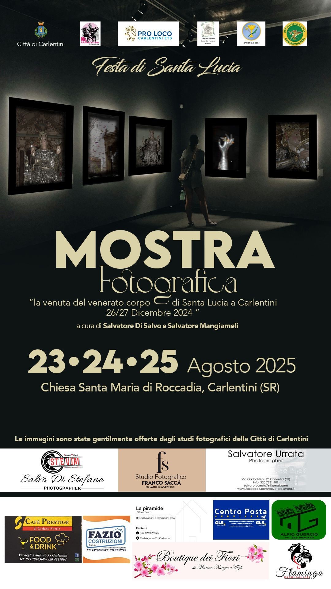 Carlentini celebra Santa Lucia: mostra fotografica sulla storica venuta ...