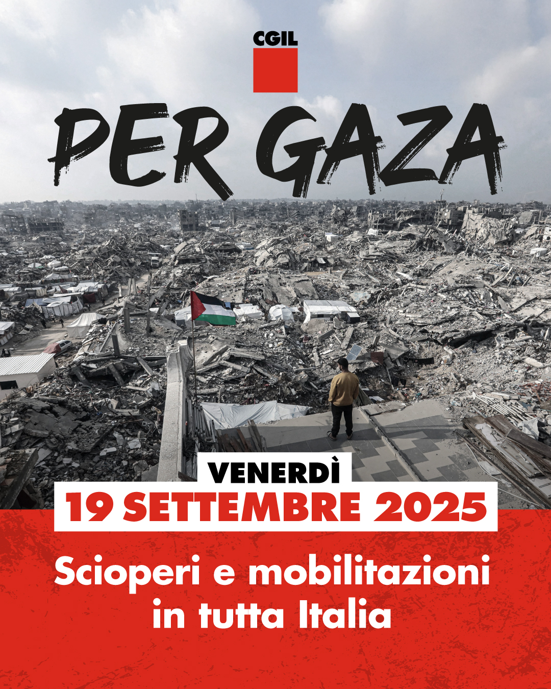 Sciopero generale del 22 settembre: l'Italia si ferma per Gaza