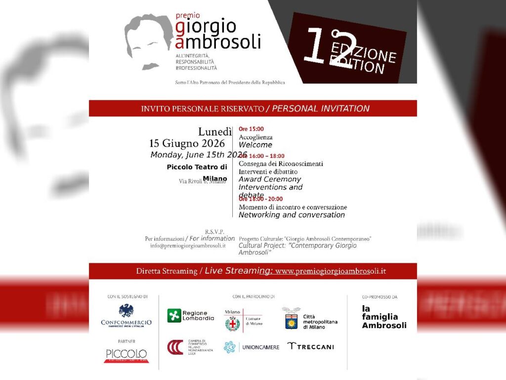 Quegli esempi invisibili dietro il Premio Giorgio Ambrosoli - POP - Il ...